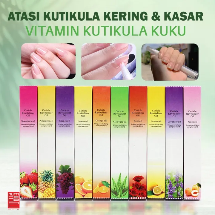 Vitamin kutikula kuku cuticle revitalizer oil O.P.I merawat memperbaiki ...