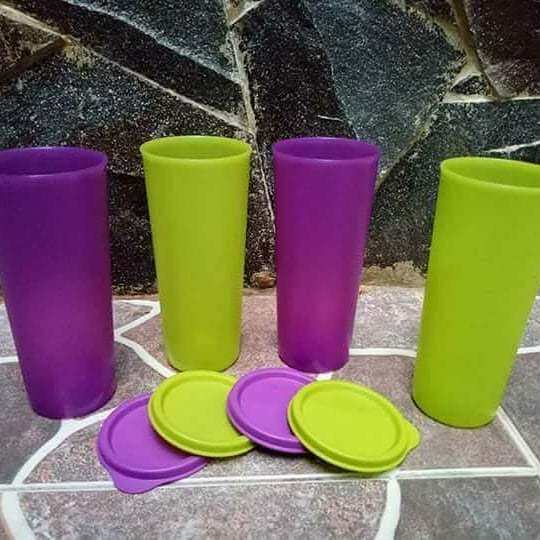 1 PC - Giant Tumbler Tupperware Botol Gelas Minum | Lazada Indonesia