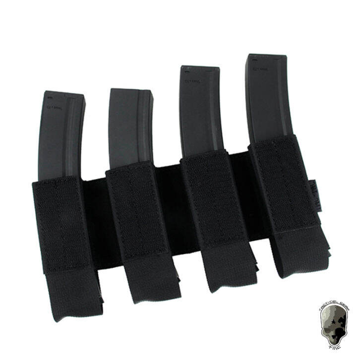 TMC Tactical Quad Magazine Pouch For 9mm Mag Tactical Insert Magazine ...