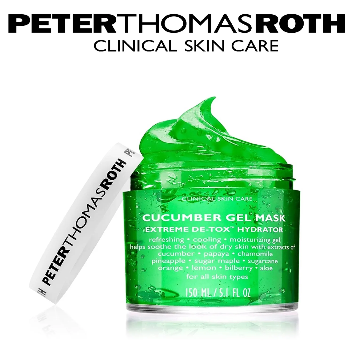 Peter Thomas Roth Cucumber Gel Mask Refreshes&hydrates 150ml เจลมาส์ค ...