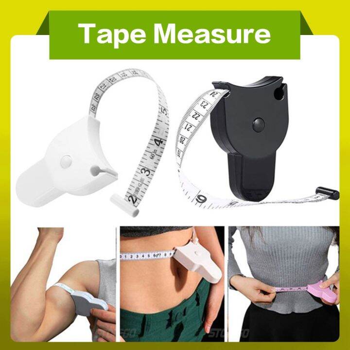 Y-Shaped Handle Retractable Tape Measure Ergonomic Design Body Fitness ...