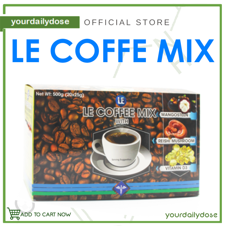 Life Extension Coffee Mix with Mangosteen, Reishi Mushroom and Vitamin ...