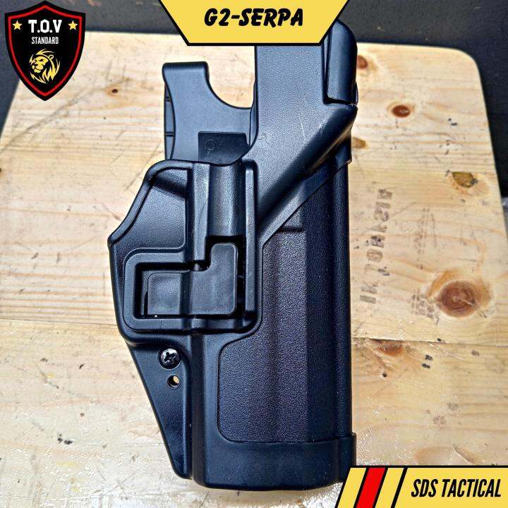 Holster G2 Combat USP Blackhawk Serpa level 3 | Lazada Indonesia