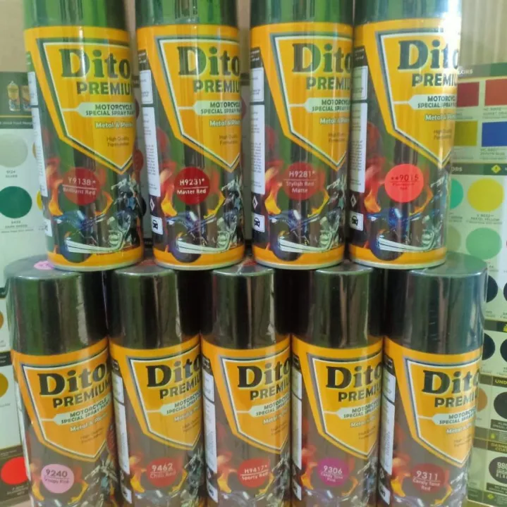 DITON Premium Pilok Pilox Warna Merah dan Pink ( Maroon, Merah Cabe ...