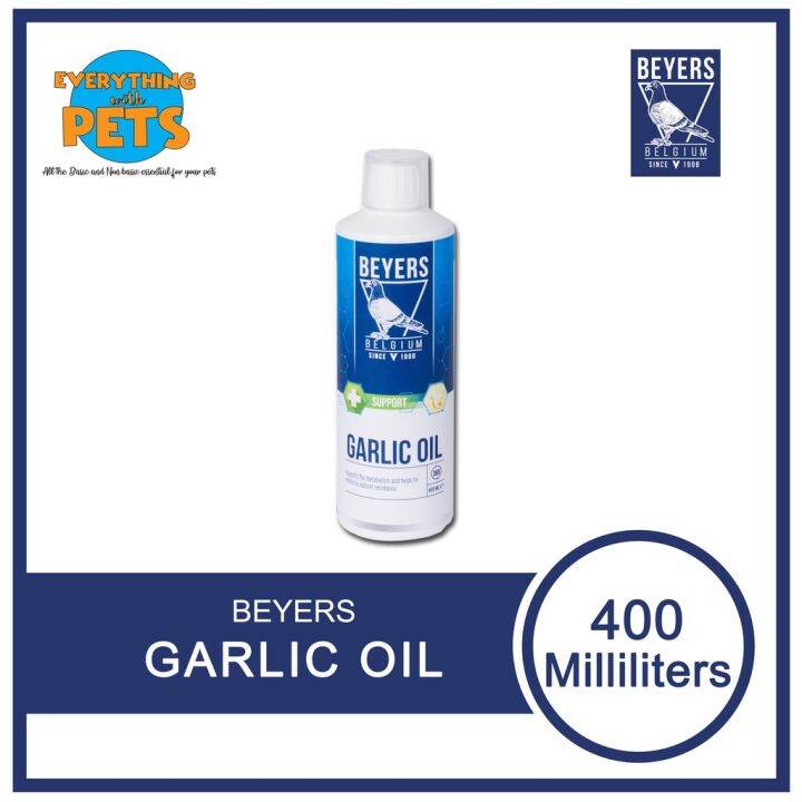 Beyers Plus Belgium - Garlic oil - Supplement for Racing Pigeons (Sold ...