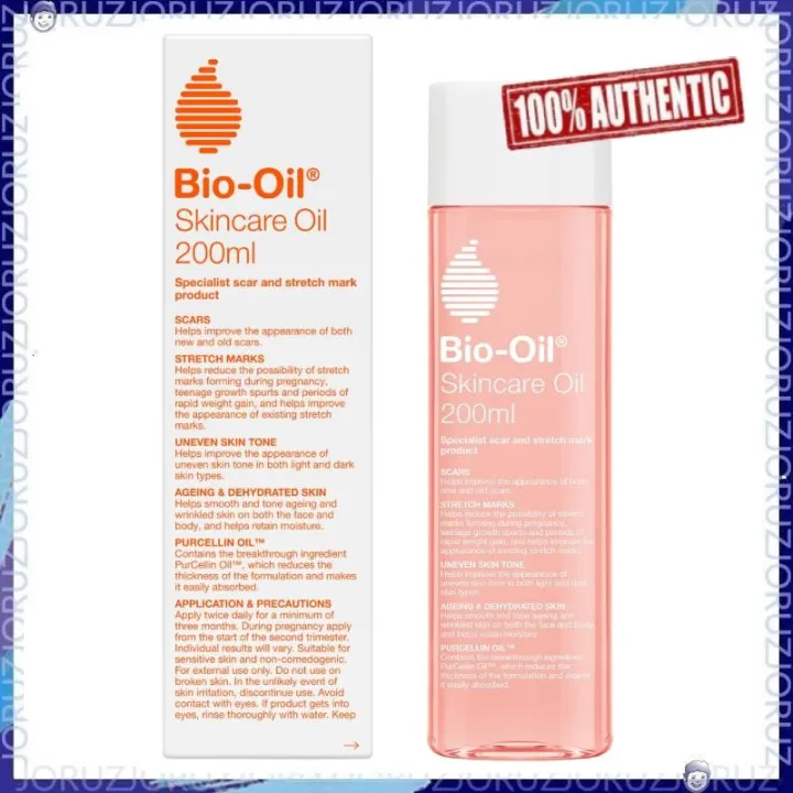 Bio-Oil Skincare Scar and Stretch Mark Oil x 200mL -100% AUTHENTIC ...