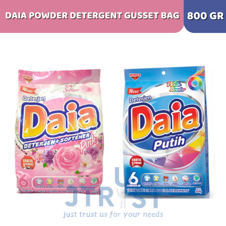 Daia Powder Detergent Bubuk Gusset Bag 800gr | Lazada Indonesia