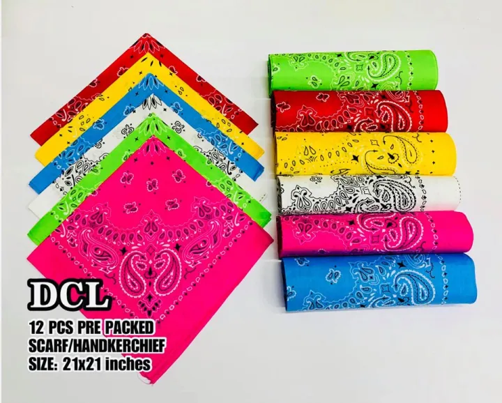 Assorted Colors Handkerchief Pre Packed | Lazada PH