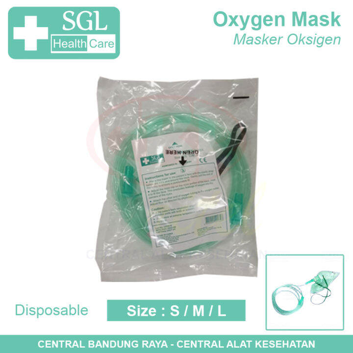 SGL Oxygen Mask | Masker Oksigen | Lazada Indonesia