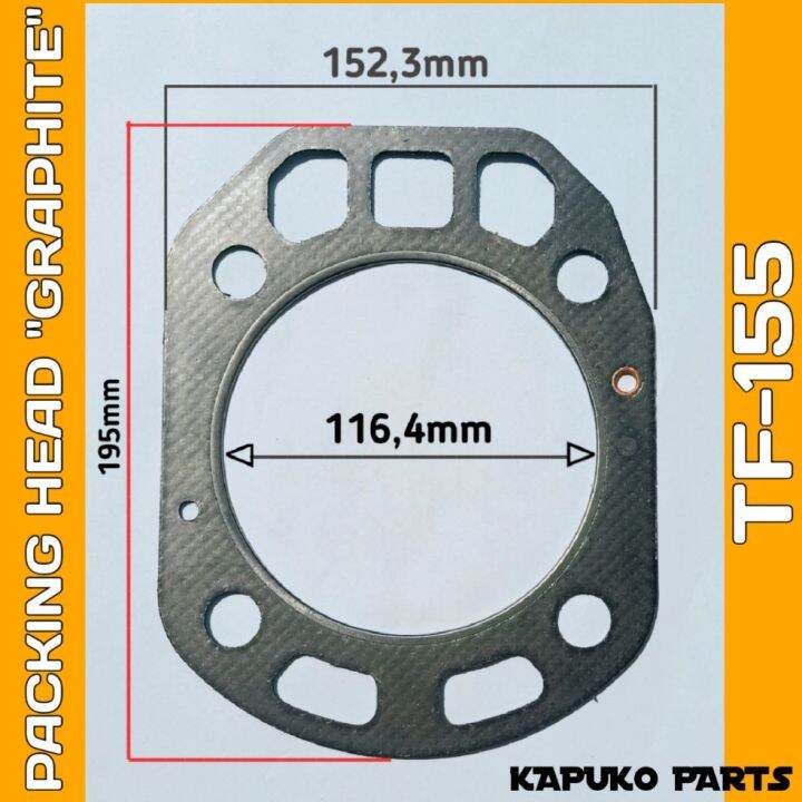 TF 155 PACKING HEAD GRAPHITE MESIN DIESEL YANMAR | Lazada Indonesia