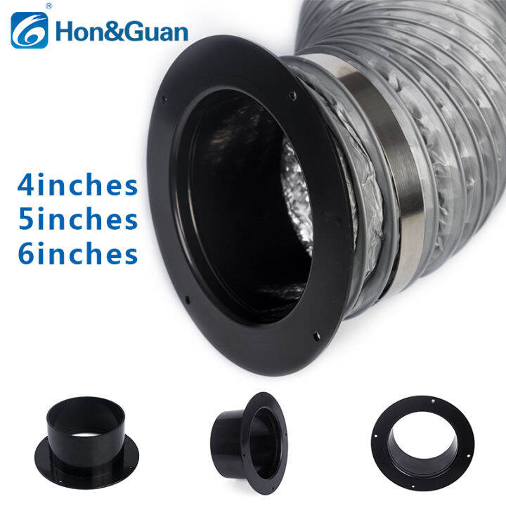 Hon guan 3/4/5/6 inches Ducting Pipe Direct connector Neck flange of ... Hon guan 3/4/5/6 inches Ducting Pipe Direct connector Neck flange of ...