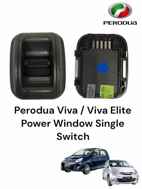 Perodua Viva / Viva Elite Power Window Single Switch Sub Switch ...