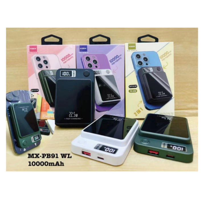 MODEL:- MX-PB90 WL 2 IN 1 Magnetic LCD 50000mAh POWER BANK | Lazada
