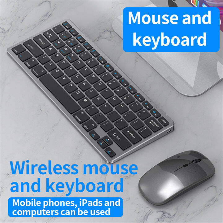 Wireless Keyboard and Mouse Rechargeable Keyboard Mouse Combo Set For ...