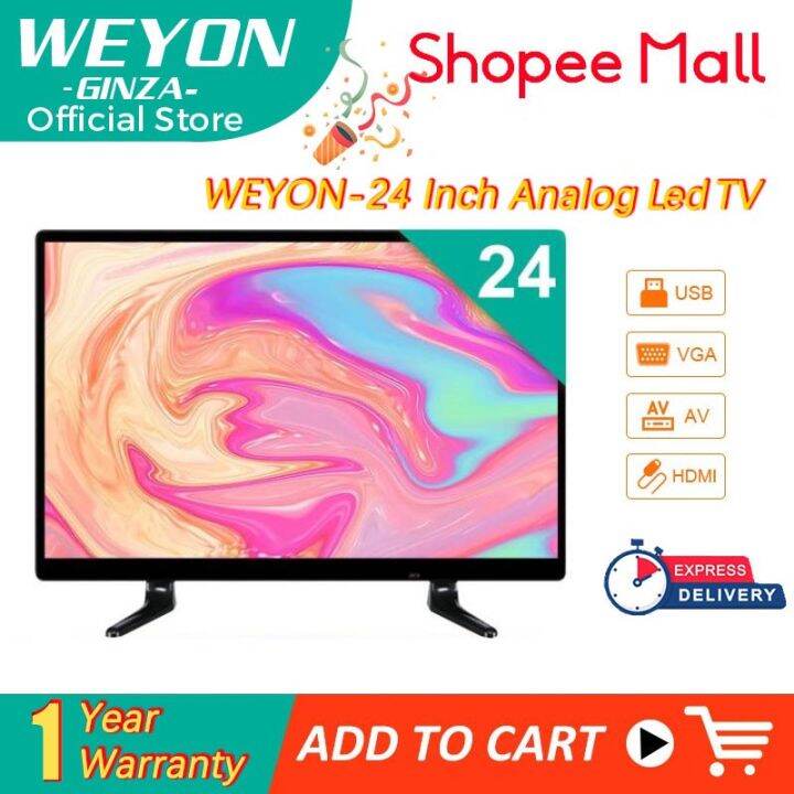 【factory outlet】 GINZA 24 Inch 32 Inch 40 Inch Flat Screen TV On Sale LED TV Not Smart TV ...