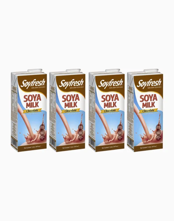 Soyfresh Soya Milk Chocolate 1L Pack of 4 | Lazada PH