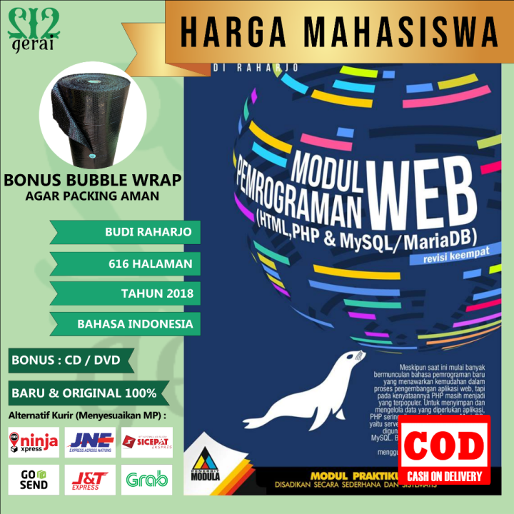 BUKU MODUL PEMROGRAMAN WEB BUDI RAHARJO | Lazada Indonesia