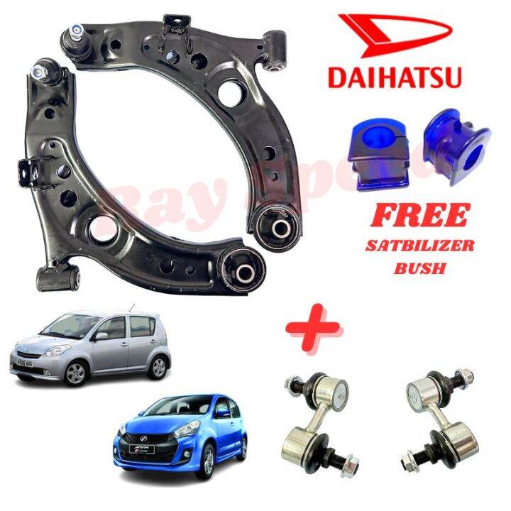 DAIHATSU Lower Arm Myvi Old Myvi Lagi Best ICON 1.3 1.5 2005-2017 SE ...