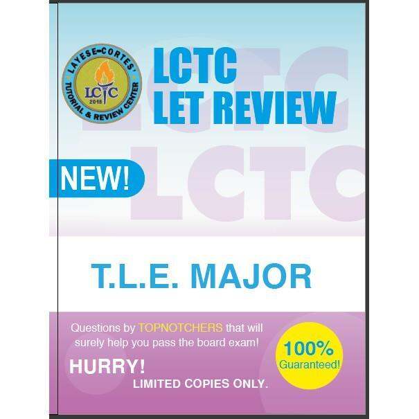 Technology and Livelihood Education (TLE) LET Reviewer | Lazada PH