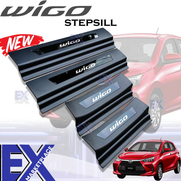 Toyota Wigo 2023-2024 OEM Thailand High Quality Side Stepsill/ Step ...