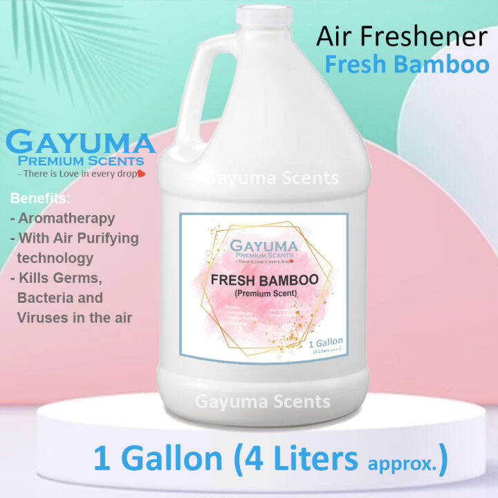 Gayuma FRESH BAMBOO Premium Scents 1 Gallon water based fragrance ...