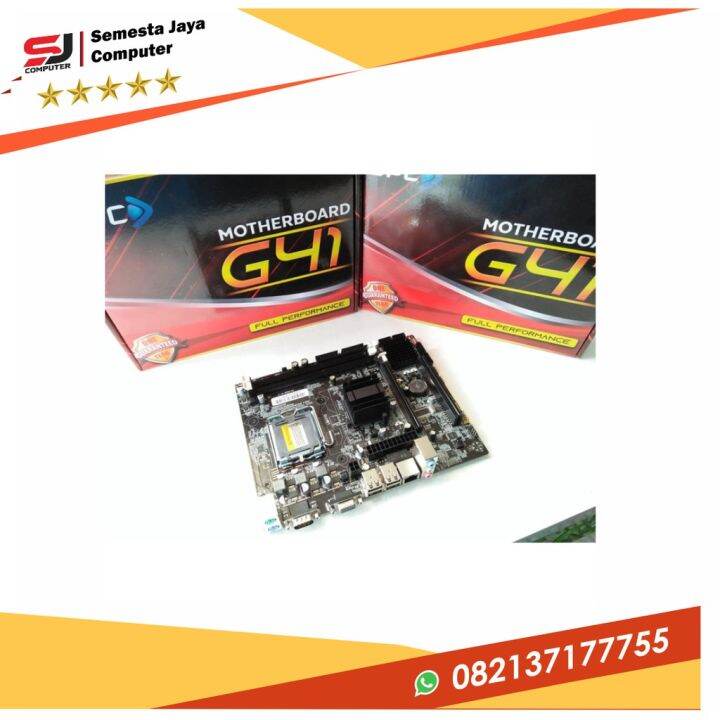 MAINBOARD SPC G41 SOCKET LGA 775 | Lazada Indonesia