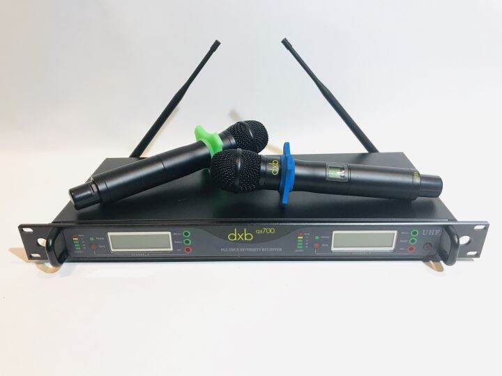 dxb qs700 UHF wireless microphone (Dual) 640-690Mhz | Lazada PH
