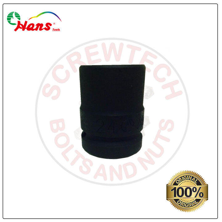 Impact Socket Wrench 24mm 12points 1/2'' Drive (Hans) | Lazada PH