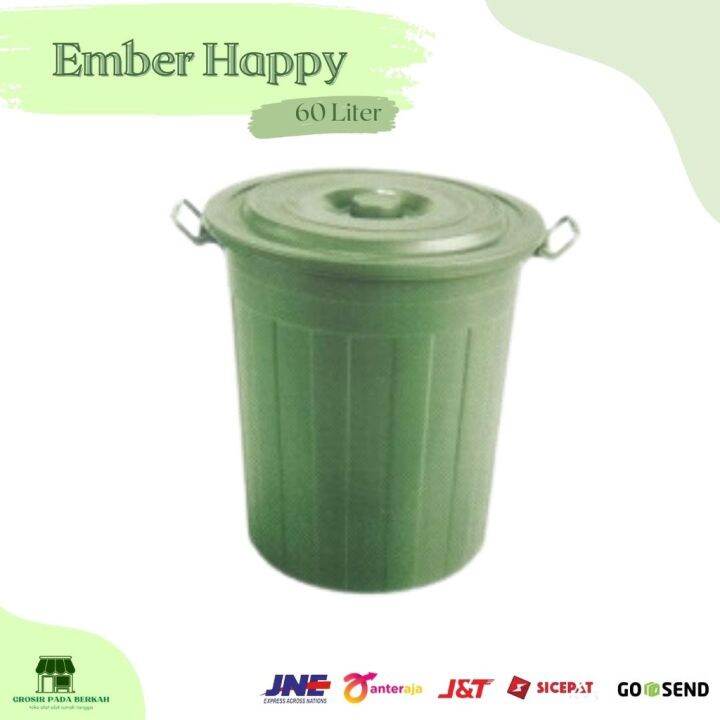 Ember Happy 60 Liter - Ember Jumbo Tutup | Lazada Indonesia