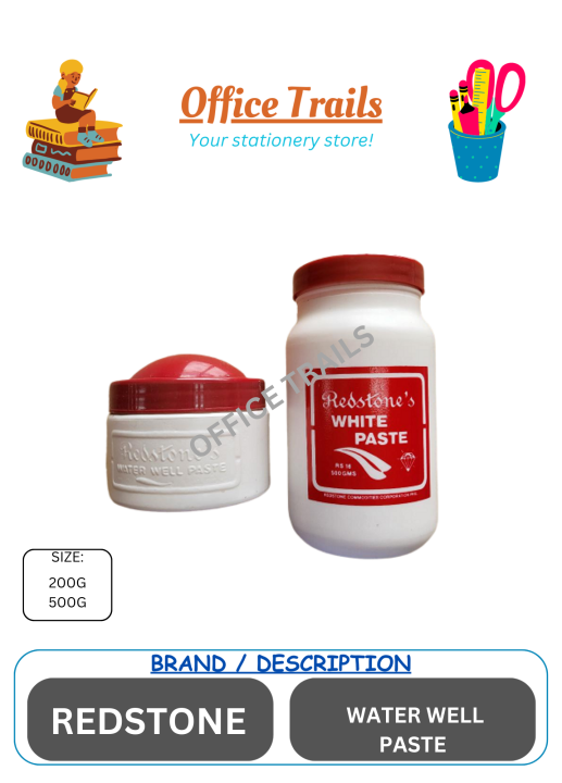 Redstone Paste Water well Paste 200g/500g | Lazada PH