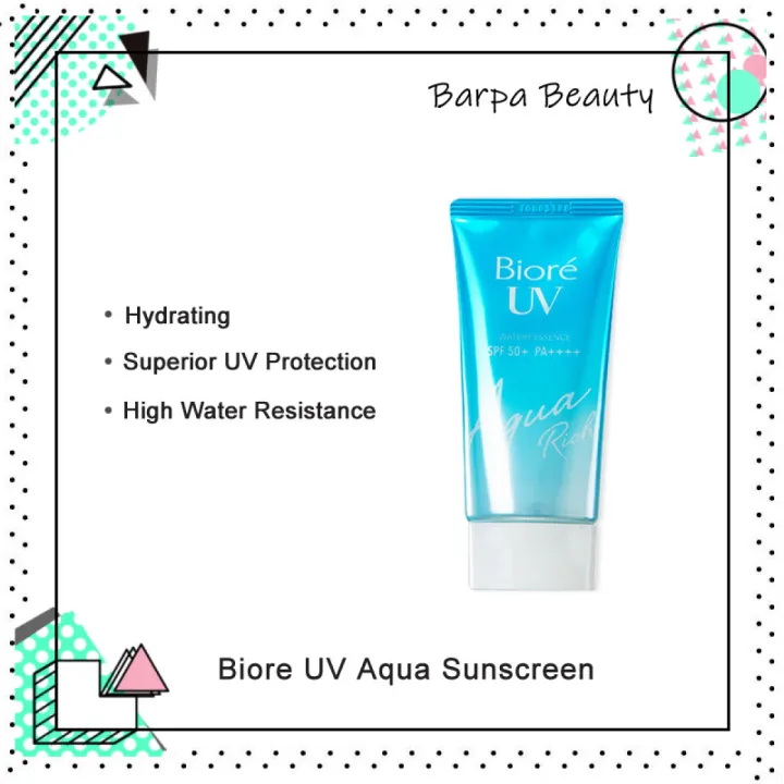 Biore UV Aqua Sunscreen Japan Face Body Whitening Sunscreen Waterproof ...