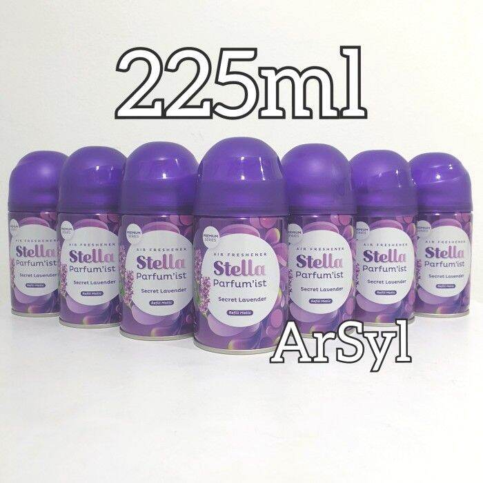 Stella Refill Matic Pengharum Ruangan 225ml - Secret Lavender | Lazada ...