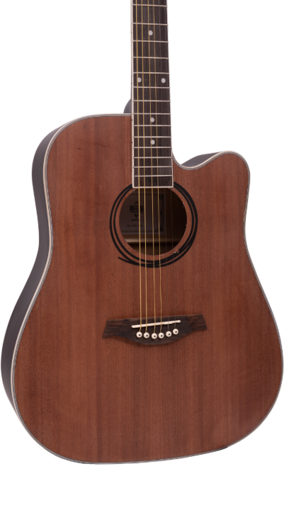 🎥 กีต้าร์โปร่ง - โปร่งไฟฟ้า Kazuki KZ-402C 412C / Martin lee MD-4145C ...