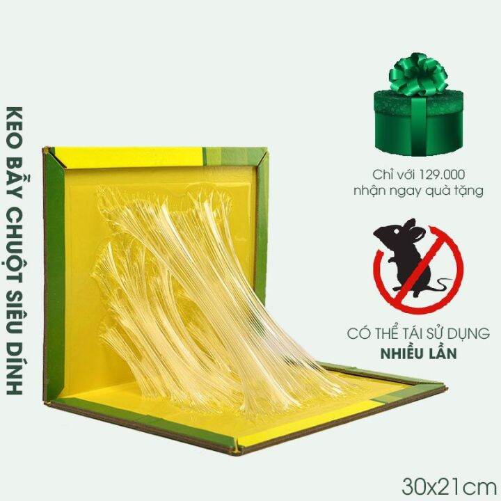 Keo dính chuột siêu dính, bẫy chuột bằng keo đuổi chuột vĩnh viễn, Bẫy ...