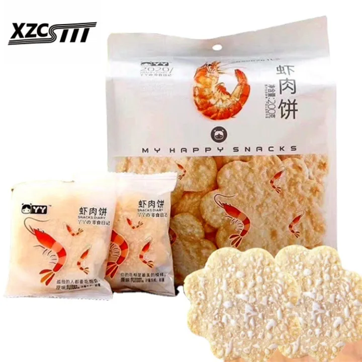 Shrimp Cake Snow Rice Cake Need a non-fried dessert for kids and babies ...