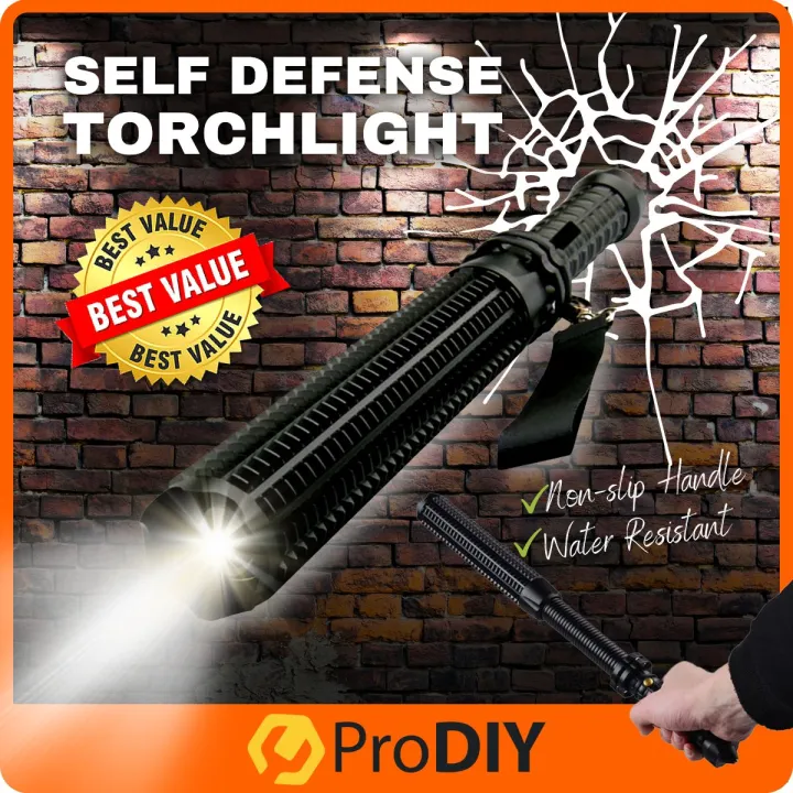 Powerful Extendable Torchlight Rescue Escape Tool Safety Night Guard ...