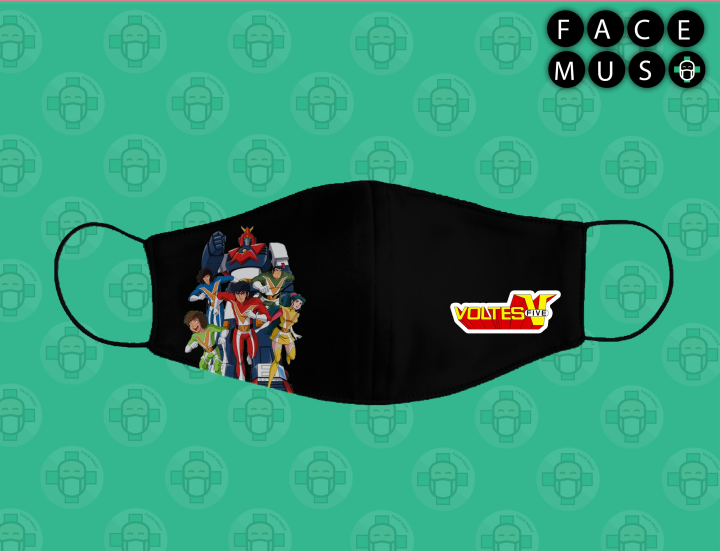 Voltes V Inspired Facemask | Lazada PH