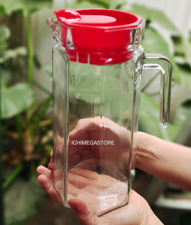 ICHIMEGASTORE Pitcher Water Jug 1.5 L / Tempat Air Minum Kaca | Lazada ...