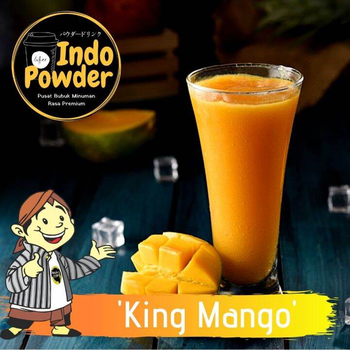 Bubuk minuman rasa Mangga 1 Kg / King Mango 1 Kg / King Mango Powder 1 ...