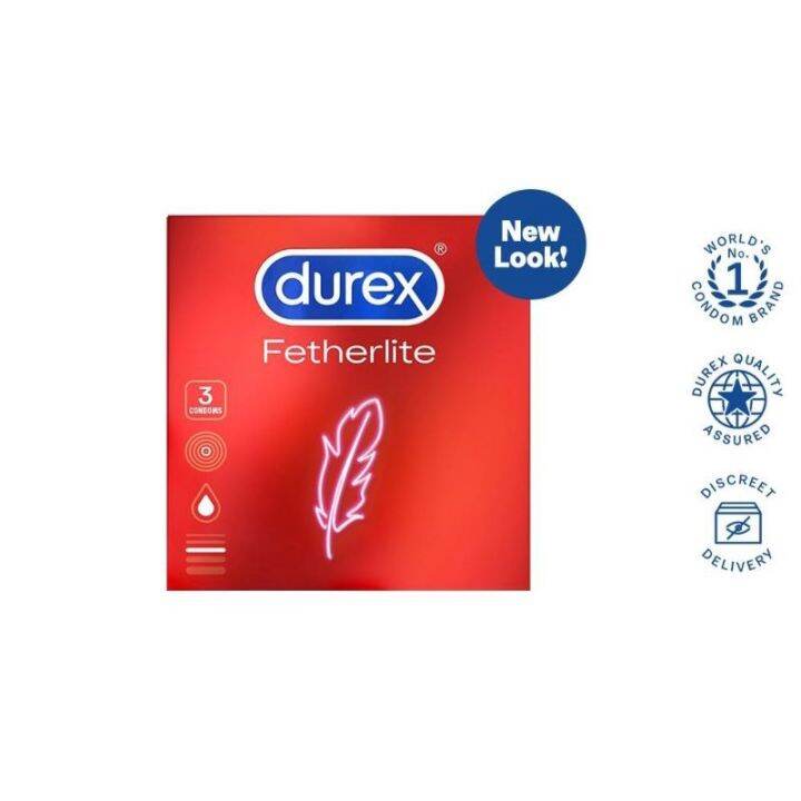 Durex Fetherlite Condom 3s Featherlite | Lazada PH