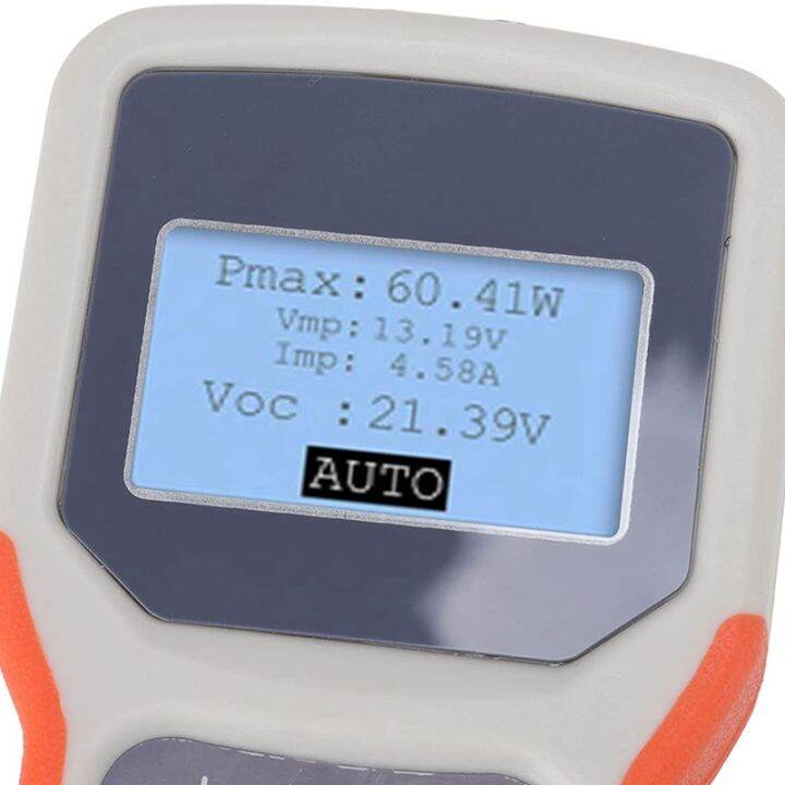 LCD Solar Tester, Digital Solar Power Meter LCD Solar Panel Multimeter ...