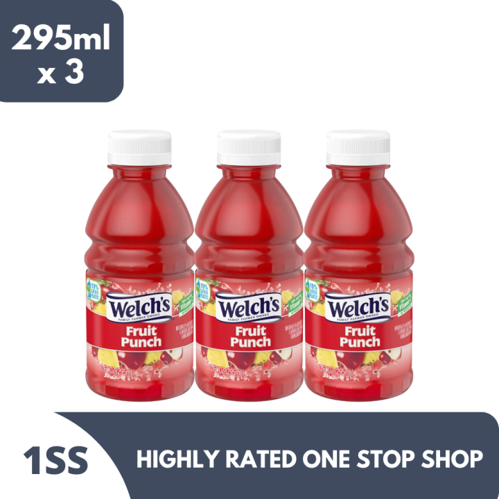 Welch's Fruit Punch 295ml x 3 | Lazada PH