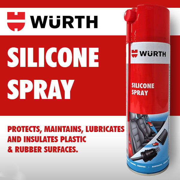 Wurth Silicone Spray 500ml Multi Purpose Lubricant | Lazada PH