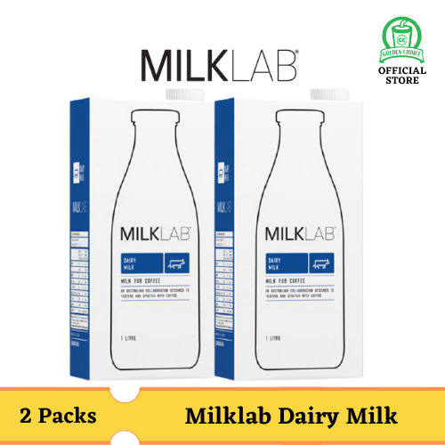 Milklab 2 packs MilkLab Dairy Milk Barista Milk 1L x 2 Pack HALAL Ready ...
