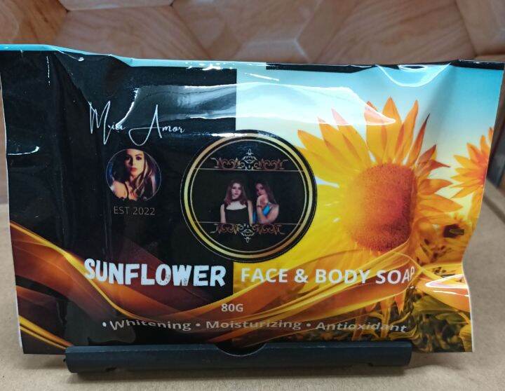 MIA AMOR SUN FLOWER FACE AND BODY SOAP 80g | Lazada PH