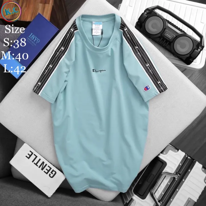 543 C. เสื้อยืดแชมเปี้ยน คอกลม แขนสั้น | Lazada.co.th