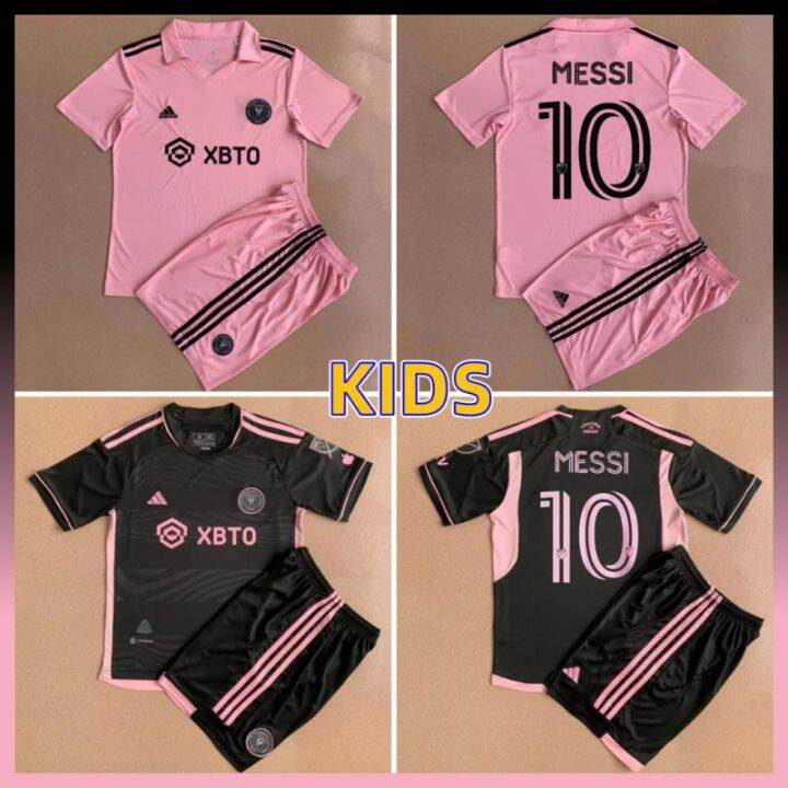 ₪∋♕ Inter Miami 2023/24 kids jersey special edition children's football ...