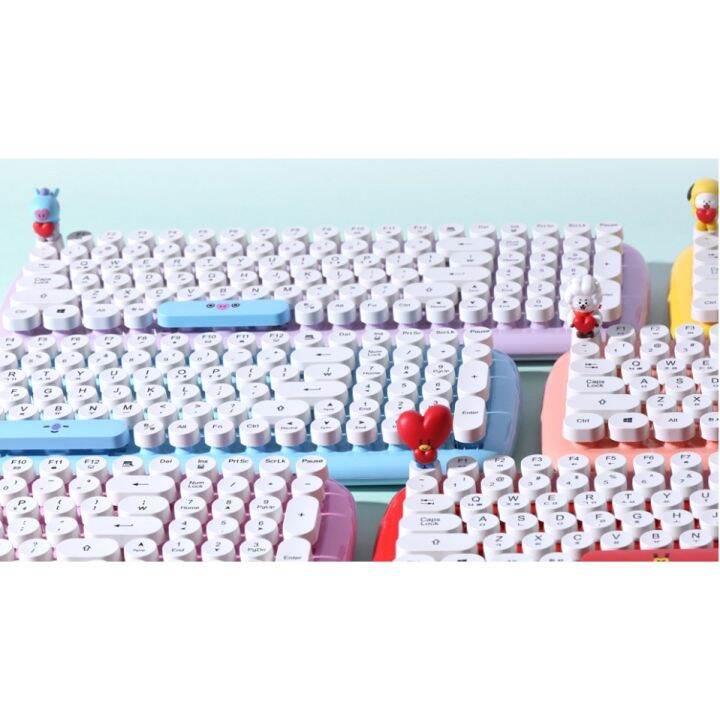 BTS BT21 BABY Ver R WIRELESS KEYBOARD Authentic Goods K-POP(Ready Stock ...