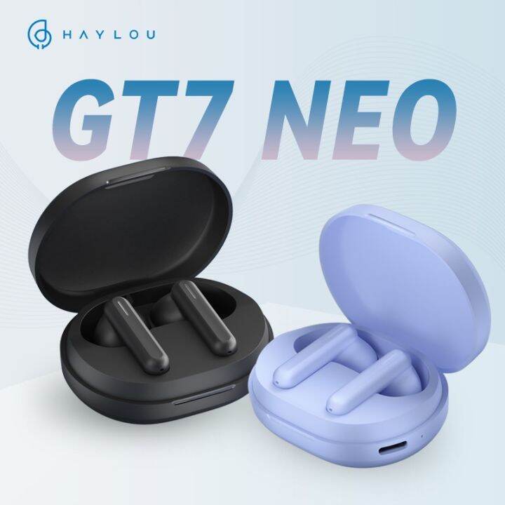 HAYLOU GT7 Neo Wireless Earphone Earbuds Low-latency Game Mode Bluetooth Earphones | Lazada PH