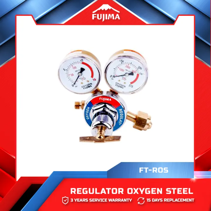 Fujima Regulator Oxygen Steel/H Oxygen Conserving device Pressure ...
